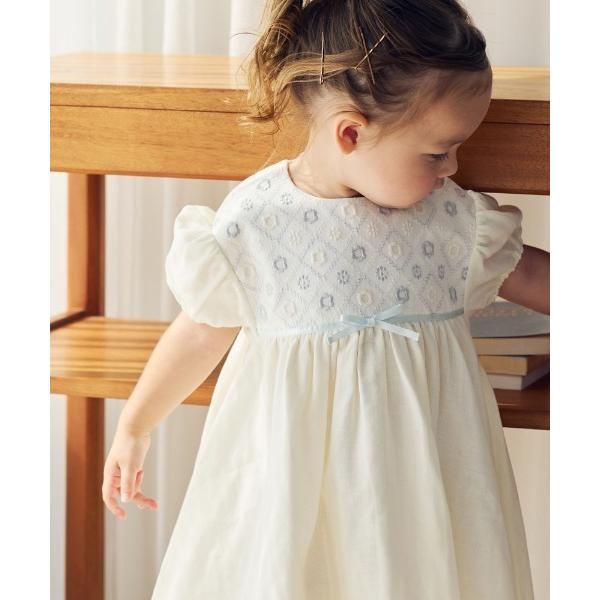 ZOZO問い合わせ番号:103899736ショップ:10mois，ディモワブランド:10mois，ディモワ商品名:【10mois(ディモワ)】fleurドレス 80・90・100cmカテゴリ:ワンピース/ドレス>ワンピースブランド品番...