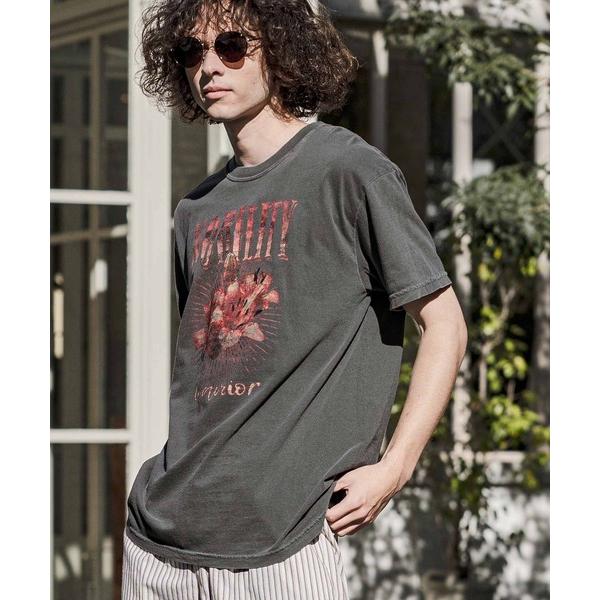 ZOZO問い合わせ番号:103900003ショップ:CAMBIO，カンビオブランド:CAMBIO，カンビオ商品名:mt10256-ピグメントプリントT（NOBILITY） Tシャツ(2601121MCB)カテゴリ:トップス>Tシャツ/...