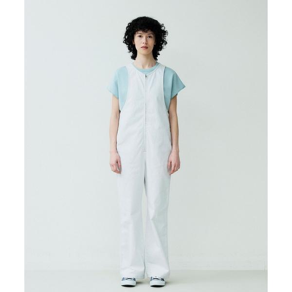 ZOZO問い合わせ番号:103900157ショップ:JOHNBULL，ジョンブルブランド:Johnbull，ジョンブル，Johnbull Private labo，ジョンブルプライベートラボ商品名:ホワイトデニムオールインワンカテゴリ:オー...