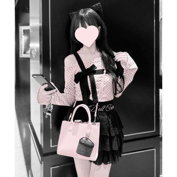 ZOZO問い合わせ番号:103900200ショップ:OLIVE des OLIVE，オリーブ デ オリーブブランド:OLIVE des OLIVE，オリーブデオリーブ商品名:【インフルエンサー企画】miko present ribbon t...