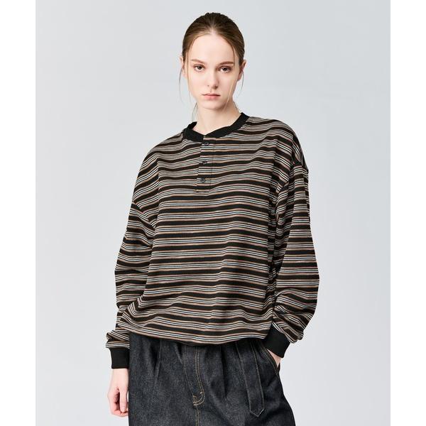 ZOZO問い合わせ番号:103900210ショップ:epnok，エプノックブランド:WETTEMPT，ウィテンプト商品名:HENLEY NECK BORDER L/S TEE / ヘンリーネックボーダーロンTカテゴリ:トップス>Tシャ...