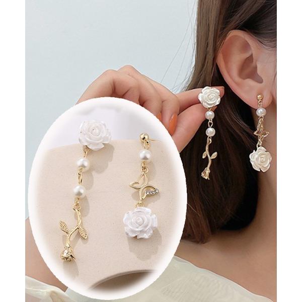 『タイムセール実施中』※このアイテムは返品・交換対象外商品です。ZOZO問い合わせ番号:103900280ショップ:Ada.，エイダブランド:shoppinggo，ショッピングゴー商品名:ピアス レディース パール 揺れる ロングピアスカテ...