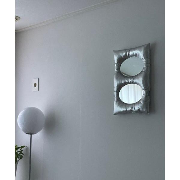 ZOZO問い合わせ番号:103900325ショップ:Fun &amp; Daily，ファンアンドデイリーブランド:Fun &amp; Daily，ファンアンドデイリー商品名:F＆D : ツインスクエアデコレーションミラーカテゴリ:インテリア...