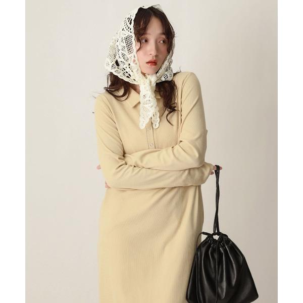 ZOZO問い合わせ番号:103900719ショップ:Chaco closet，チャコクローゼットブランド:NOAHL，ノアル商品名:【NOAHL】ヘンリーネックリブワンピースカテゴリ:ワンピース/ドレス>ワンピースブランド品番:nlw...