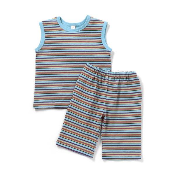 ZOZO問い合わせ番号:103900731ショップ:F.O.Online Store，エフオーオンラインストアブランド:BREEZE，ブリーズ商品名:【WEB限定】ボーダータンクセットアップ_ジュニア対応カテゴリ:ジャケット/アウター&gt...