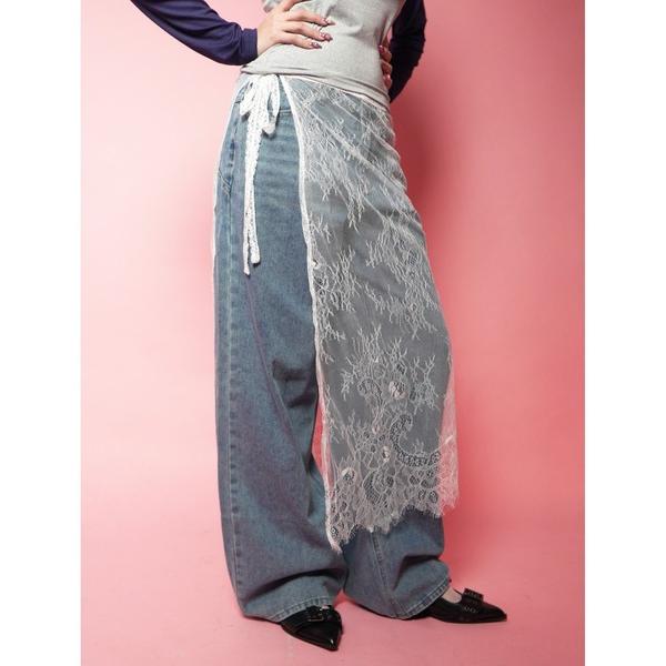 『タイムセール実施中』ZOZO問い合わせ番号:103901135ショップ:Port，ポートブランド:IMARI，イマリ商品名:【 IMARI / イマリ 】 レース ラップ スカートカテゴリ:スカート>スカートブランド品番:IMA-V...