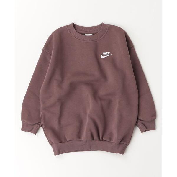 ZOZO問い合わせ番号:103901295ショップ:アルペンZOZOTOWN店，アルペンゾゾタウンテンブランド:NIKE，ナイキ商品名:ナイキ NIKE YTH ガールズ NSW クラブフリース OVRSZDLBR L/S クルーカテゴリ:...