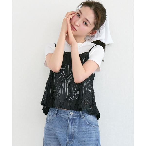 『タイムセール実施中』ZOZO問い合わせ番号:103901653ショップ:宝島社STORE，タカラジマシャストアブランド:Tiny EDEN，タイニーエデン商品名:【2WAY・セットアップ対応】シアーレースキャミソールカテゴリ:トップス&g...