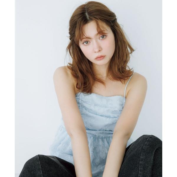 『タイムセール実施中』ZOZO問い合わせ番号:103901656ショップ:宝島社STORE，タカラジマシャストアブランド:Tiny EDEN，タイニーエデン商品名:【セットアップ対応】シャギーフリンジキャミソールカテゴリ:トップス>キ...