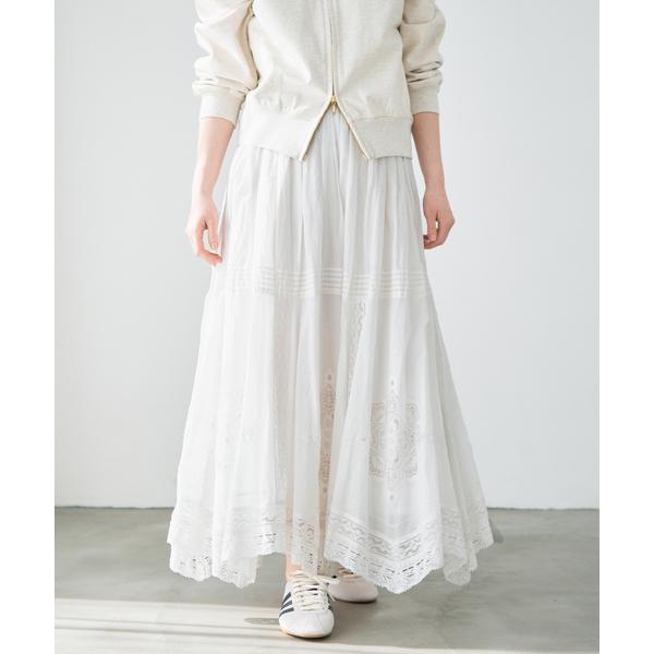 ZOZO問い合わせ番号:103901852ショップ:IENA，イエナブランド:IENA，イエナ商品名:《追加4》コットンレーススカートカテゴリ:スカート>スカートブランド品番:26060900210020素材:本体基布:綿100% 本...