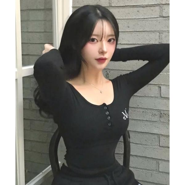 『タイムセール実施中』ZOZO問い合わせ番号:103901882ショップ:Ada.，エイダブランド:MUCENT，ムセント，Ada.，エイダ商品名:◇MUCENT◇ブランド直輸入正規品/ANIV U-NECK SLIM FIT LONG S...