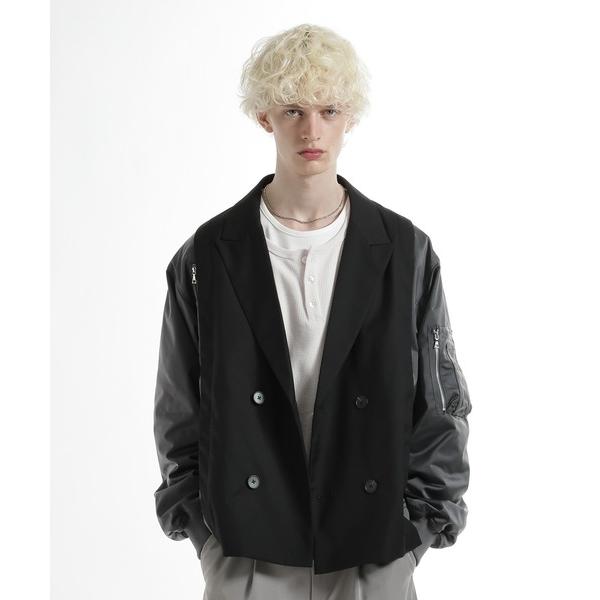 『タイムセール実施中』ZOZO問い合わせ番号:103902100ショップ:HARE，ハレブランド:HARE，ハレ商品名:MA-1ドッキングジャケット(HARE)カテゴリ:ジャケット/アウター>テーラードジャケットブランド品番:6451...