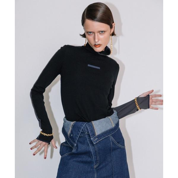 『セール実施中』参考価格：12，100円発売時期：2024年05月コンディション：B（目立つ使用感なし）使用感が少ない、または気にならないアイテム袖・前身頃：汚れ参考商品名：カラーブロックハイネックインナー参考品番：1243-08002【商...