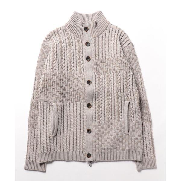 参考価格：14，300円発売時期：2023年10月コンディション：A（使用感なし）数回使用した程度で使用感が感じられないアイテム参考商品名：【23年モデル EC限定再販売】編地切替 スタンドニットブルゾン参考品番：35646300【商品に関...