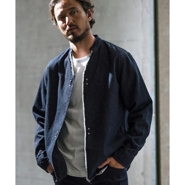 『セール実施中』参考価格：25，300円発売時期：2024年07月コンディション：S（新品同様）タグ付きの未使用、または新品同様のアイテム付属品：タグ参考商品名：ms5729-denim hook skipper shirt デニムシャツ参...