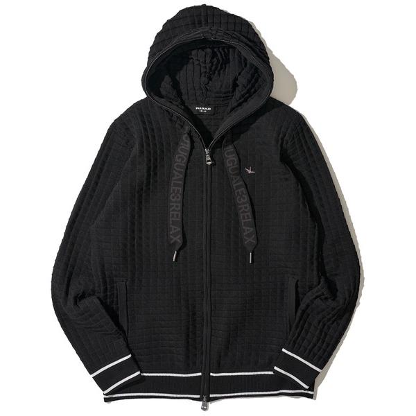 参考価格：17，930円発売時期：2025年02月コンディション：A（使用感なし）数回使用した程度で使用感が感じられないアイテム参考商品名：【1PIU1UGUALE3 RELAX】SQUARE PATTERN KNIT HOODIE / ス...