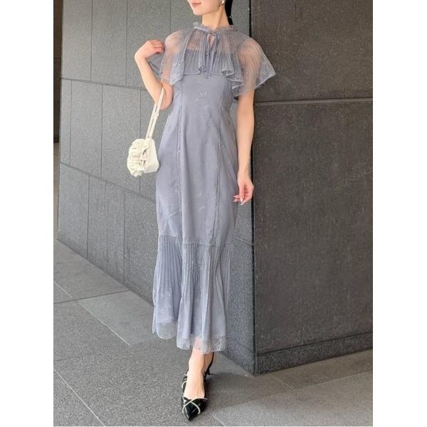 ZOZO問い合わせ番号:103937643ショップ:SNIDEL，スナイデルブランド:SNIDEL，スナイデル商品名:レースケープセットマーメイドドレスカテゴリ:ワンピース/ドレス>ドレスブランド品番:SWFO261075素材:表側:...