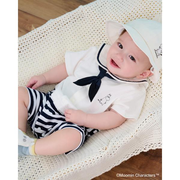 ※このアイテムは返品・交換対象外商品です。ZOZO問い合わせ番号:103937744ショップ:NARUMIYA ONLINE，ナルミヤ オンラインブランド:kladskap，クレードスコープ商品名:【MOOMIN】セーラーカラーカバーオール...