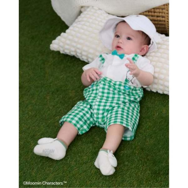 ※このアイテムは返品・交換対象外商品です。ZOZO問い合わせ番号:103937745ショップ:NARUMIYA ONLINE，ナルミヤ オンラインブランド:kladskap，クレードスコープ商品名:【MOOMIN】サスペンダー風カバーオール...