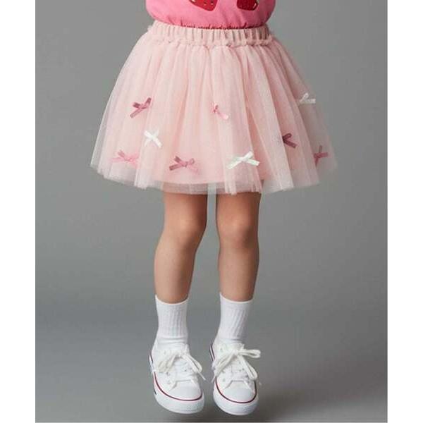 ZOZO問い合わせ番号:103937752ショップ:NARUMIYA ONLINE，ナルミヤ オンラインブランド:Pupil House，ピューピルハウス商品名:ラメリボンアソートチュールスカートカテゴリ:スカート>スカートブランド品...