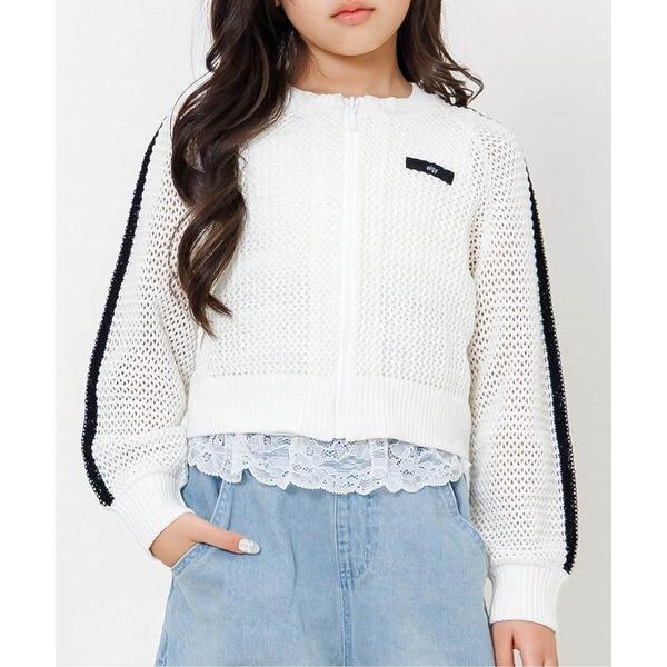 ZOZO問い合わせ番号:103937899ショップ:F.O.Online Store，エフオーオンラインストアブランド:algy，アルジー商品名:メッシュニットカーデカテゴリ:トップス>カーディガン/ボレロブランド品番:G204016...