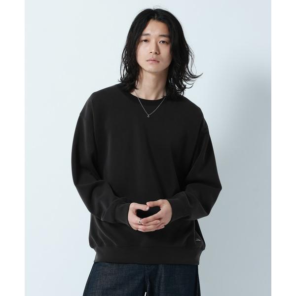 ZOZO問い合わせ番号:103937917ショップ:RAGEBLUE，レイジブルーブランド:RAGEBLUE，レイジブルー商品名:【LUXURY+EASY】DRAPE CREW NECK SWEAT / ラグイージードレープクルーネックスウ...