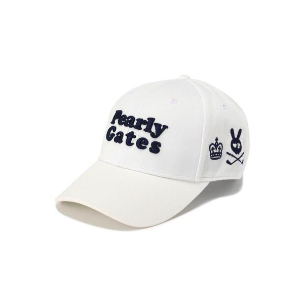 ZOZO問い合わせ番号:103938289ショップ:the HOUSE，ザハウスブランド:PEARLY GATES，パーリーゲイツ商品名:【PEARLY GATES】差込２段ロゴスカルラビットＣＡＰカテゴリ:帽子>キャップブランド品番...