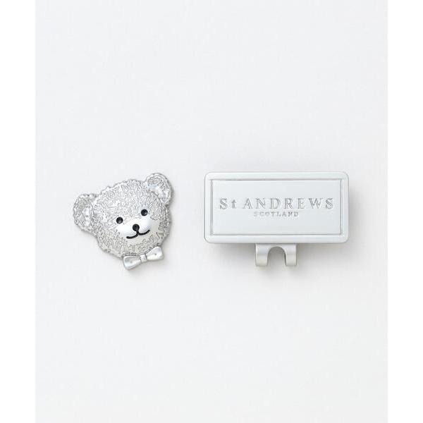 ZOZO問い合わせ番号:103938303ショップ:the HOUSE，ザハウスブランド:St ANDREWS，セントアンドリュース商品名:【St ANDREWS】テディベアフェイスマーカーカテゴリ:アウトドア/スポーツ>ゴルフグッズ...