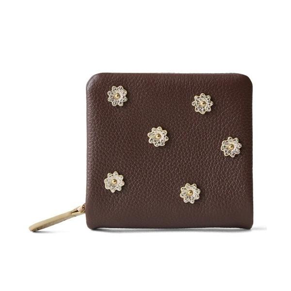 ZOZO問い合わせ番号:103938360ショップ:L.H.P WOMEN，エルエイチピーウィーメンブランド:HASHIBAMI，ハシバミ，L.H.P，エルエイチピー商品名:HASHIBAMI/ハシバミ/スモールミニフラワー２つ折り財布カテ...