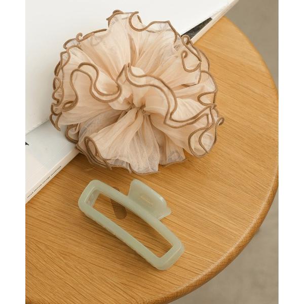 ZOZO問い合わせ番号:103938669ショップ:ANEMONE，アネモネブランド:ANEMONE，アネモネ商品名:チュールシュシュクリップカテゴリ:ヘアアクセサリー>バレッタ/ヘアクリップブランド品番:DG640102H素材:アク...