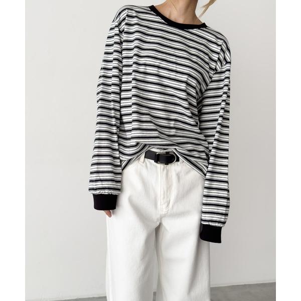 ZOZO問い合わせ番号:103938708ショップ:CANAL JEAN，キャナルジーンブランド:CANAL JEAN，キャナルジーン商品名:Lakey Park　ボーダーBOY’SロンTカテゴリ:トップス>Tシャツ/カットソーブラン...