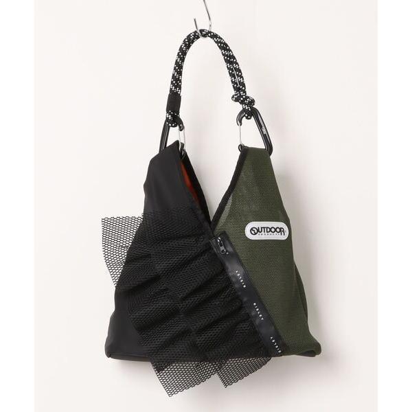 ZOZO問い合わせ番号:103938735ショップ:Three Four Time，スリーフォータイムブランド:Cepica，セピカ商品名:【RISLEY×OUTDOOR PRODUCT】トライアングルフリルメッシュminiカテゴリ:バッグ...