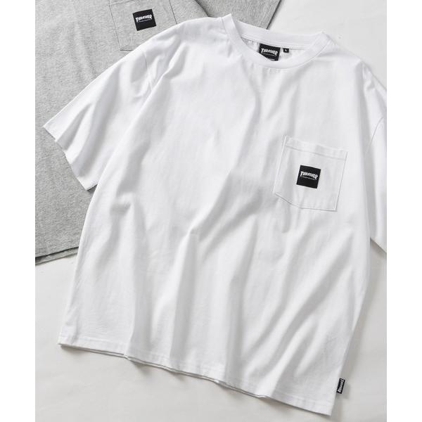 『タイムセール実施中』ZOZO問い合わせ番号:103938746ショップ:JOHN'S CLOSET，ジョンズクローゼットブランド:THRASHER，スラッシャー商品名:【at】〔THRASHER/スラッシャー〕汗ジミ防止加工 ポケット付き...