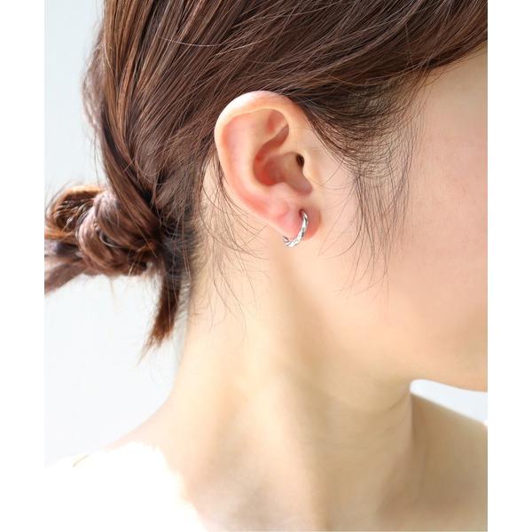 ZOZO問い合わせ番号:103938890ショップ:KU-CROISSANT，クークロワッサンブランド:ieLS，イエルズ商品名:金属アレルギー対応「ieLS」ステンレス　ツイストフープイヤリング Sカテゴリ:アクセサリー>イヤリング...
