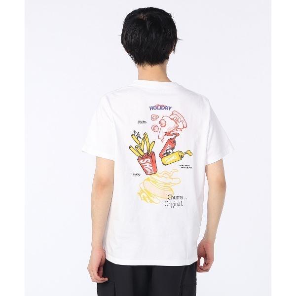 ZOZO問い合わせ番号:103938958ショップ:STEPS，ステップスブランド:CHUMS，チャムス，STEPS，ステップス商品名:CHUMS/チャムス　アンチバグ ファストフードポケットTEE　Anti-Bug Fast Food P...