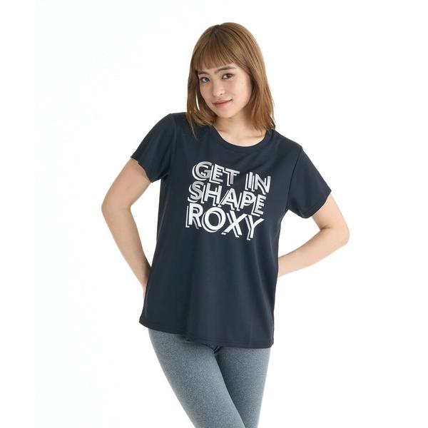 ZOZO問い合わせ番号:103939004ショップ:ROXY/QUIKSILVER，ロキシー/クイックシルバーブランド:ROXY，ロキシー商品名:ROXY ウィメンズ FITNESS STEP BY STEP Tシャツ 【2026年春夏モデ...