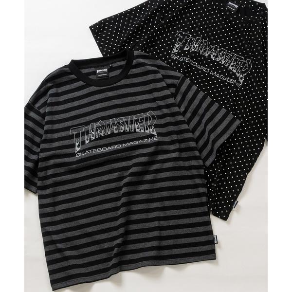 『タイムセール実施中』ZOZO問い合わせ番号:103939127ショップ:JOHN'S CLOSET，ジョンズクローゼットブランド:THRASHER，スラッシャー商品名:【at】〔THRASHER/スラッシャー〕アソートデザイン 半袖Tシャ...