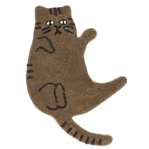 ZOZO問い合わせ番号:103939129ショップ:Auntie Rosa，アンティローザブランド:attiree，アティレー商品名:ねこ アクセントマットカテゴリ:インテリア>ラグ/マットブランド品番:AEANR261009素材:※...