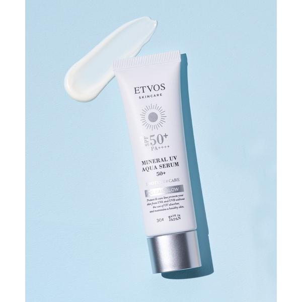 ※このアイテムは返品・交換対象外商品です。ZOZO問い合わせ番号:103939406ショップ:ETVOS，エトヴォスブランド:ETVOS，エトヴォス商品名:ミネラルUVアクアセラム50+カテゴリ:ビューティーグッズ>日焼け止め/UVケ...