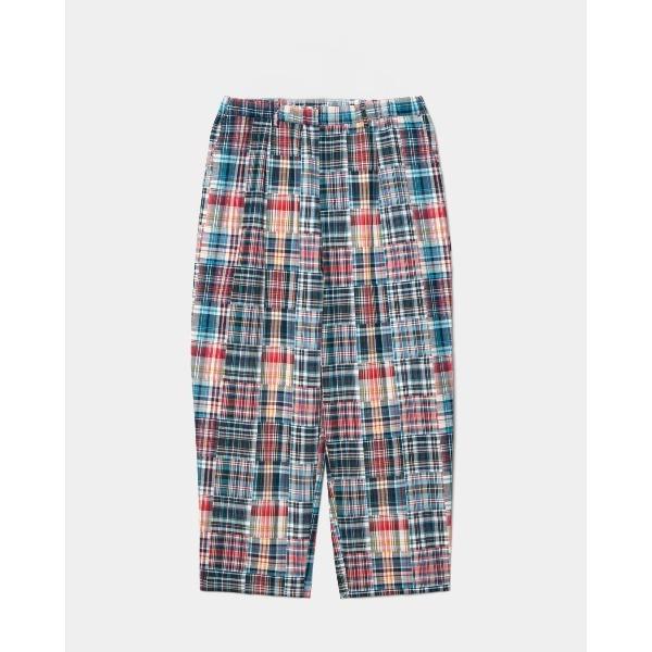 ZOZO問い合わせ番号:103939502ショップ:APPLEBUM，アップルバムブランド:APPLEBUM，アップルバム商品名:Patchwork Madras Wide Pantsカテゴリ:パンツ>その他パンツブランド品番:261...