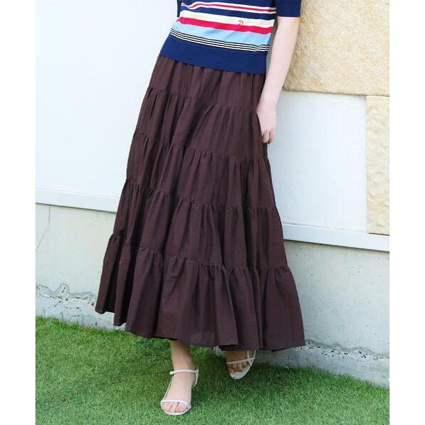 ZOZO問い合わせ番号:103939635ショップ:DRESSTERIOR，ドレステリアブランド:DRESSTERIOR，ドレステリア商品名:【再入荷】コットンボイルティアードスカートカテゴリ:スカート>スカートブランド品番:085-...