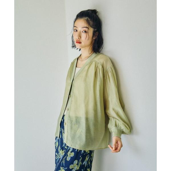 ZOZO問い合わせ番号:103939790ショップ:LEPSIM，レプシィムブランド:LEPSIM，レプシィム商品名:シアーリブシャツカーディガン　639514カテゴリ:トップス>シャツ/ブラウスブランド品番:639514素材:本体：...