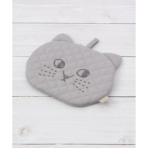 ZOZO問い合わせ番号:103939833ショップ:WORLD ONLINE STORE SELECT，ワールドオンラインストアセレクトブランド:one'sterrace，ワンズテラス商品名:にゃふにゃふ フェイス型キルトミトンカテゴリ:食...