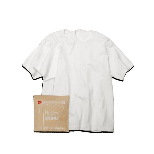 ZOZO問い合わせ番号:103940120ショップ:Hanes，ヘインズブランド:HANES，ヘインズ商品名:【Hanes/ヘインズ】メンズ SHIRO 【2枚組】クルーネックTシャツカテゴリ:トップス>Tシャツ/カットソーブランド品...