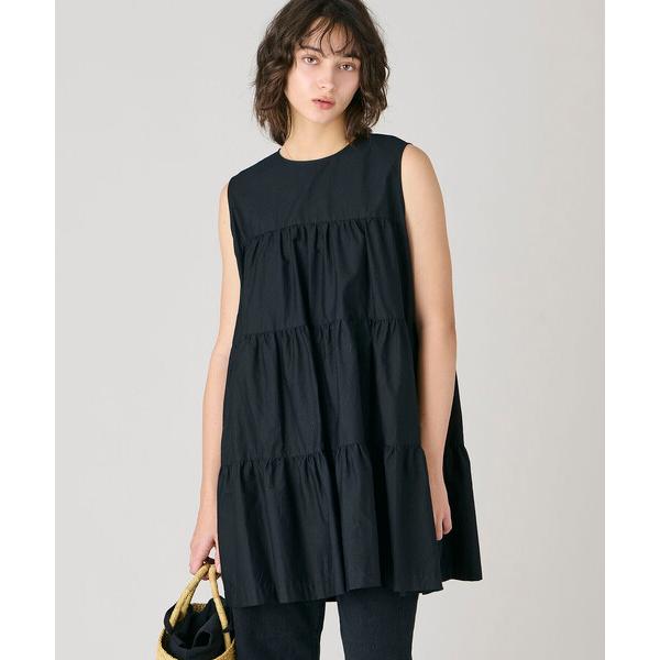 ZOZO問い合わせ番号:103940471ショップ:Bshop，ビショップブランド:GYMPHLEX，ジムフレックス，Bshop，ビショップ商品名:Gymphlex | コットンブロード ティアードチュニック WOMENカテゴリ:ワンピース...