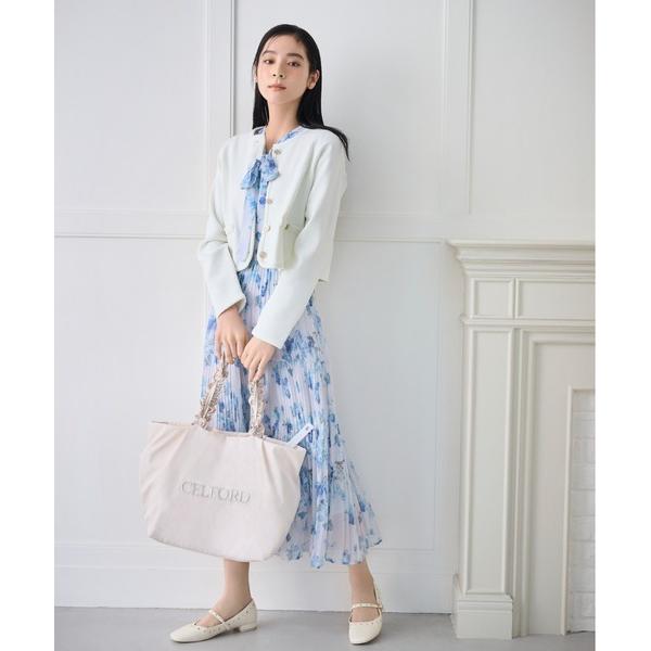 ZOZO問い合わせ番号:103940700ショップ:CELFORD，セルフォードブランド:CELFORD，セルフォード商品名:【UVカット】トリム刺繍カーディガンカテゴリ:ジャケット/アウター>ノーカラージャケットブランド品番:CWN...