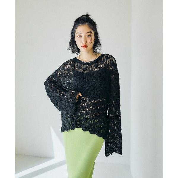 『タイムセール実施中』ZOZO問い合わせ番号:103940832ショップ:LEPSIM，レプシィムブランド:LEPSIM，レプシィム商品名:5ゲージ透かし長袖プルオーバー　647479カテゴリ:トップス>ニット/セーターブランド品番:...