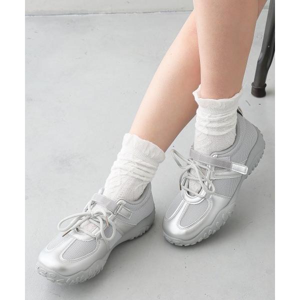 『タイムセール実施中』ZOZO問い合わせ番号:103940929ショップ:Ada.，エイダブランド:DEMETER，デメテル商品名:ベルクロ 素材MIX レースアップスニーカーカテゴリ:シューズ>スニーカーブランド品番:dem2369...