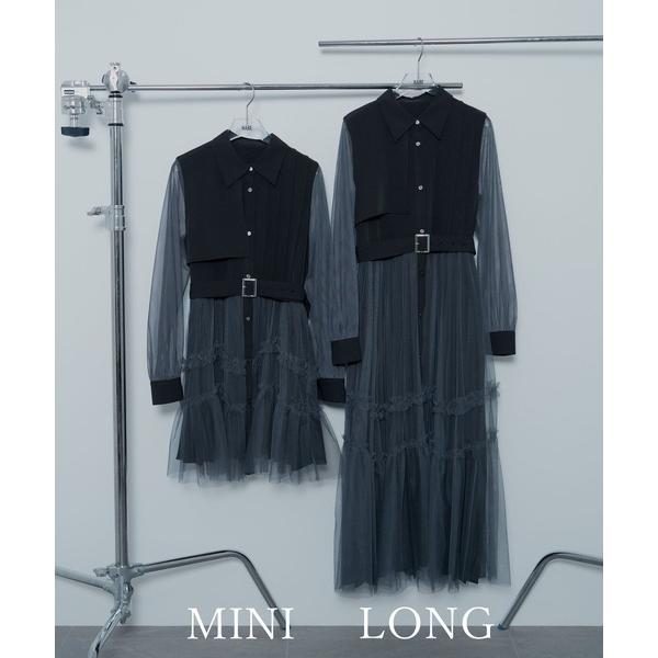 ZOZO問い合わせ番号:103941312ショップ:HARE，ハレブランド:HARE，ハレ商品名:シアーチュールプリーツワンピース(HARE)カテゴリ:ワンピース/ドレス>ワンピースブランド品番:647203素材:本体：ポリエステル9...