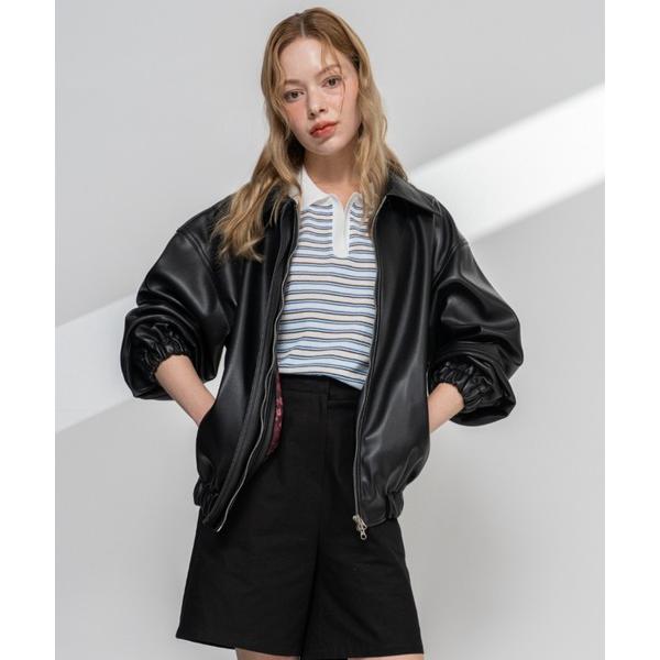 ZOZO問い合わせ番号:103941730ショップ:JACK of ALL TRADES，ジャック・オブ・オール・トレーズブランド:FLEK，フレック商品名:LINEN STRIPED COLLAR KNITカテゴリ:トップス>ポロシ...